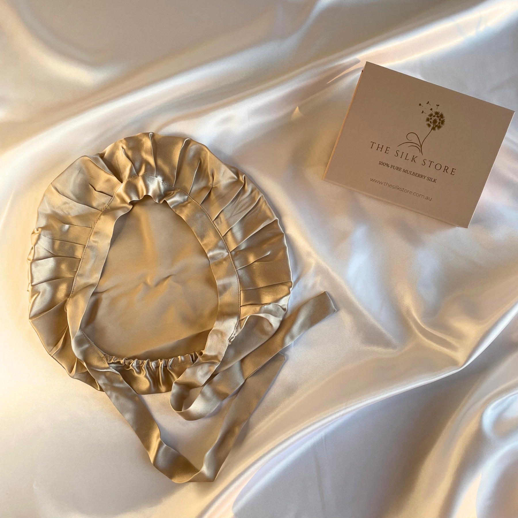 Say Goodbye to Frizzy Hair with Our Pure Silk Sleeping Cap – The Silk Store