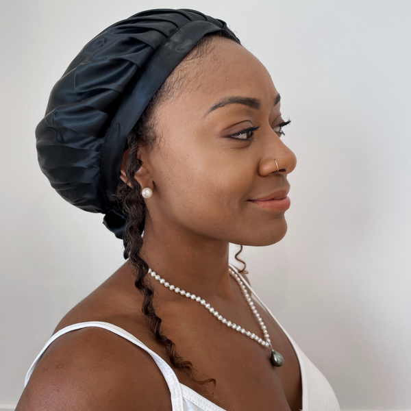 Say Goodbye to Frizzy Hair with Our Pure Silk Sleeping Cap – The Silk Store